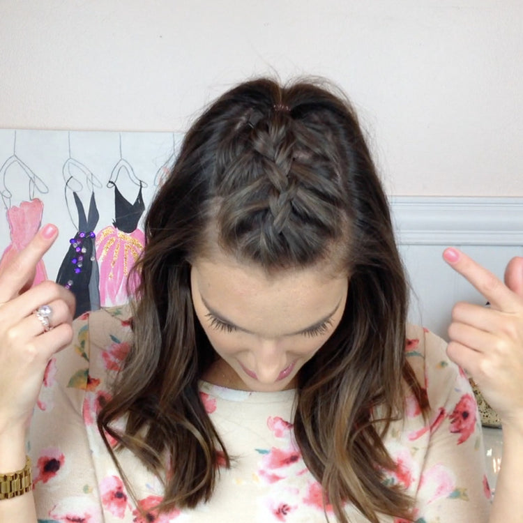 Braided Fauxhawk Tutorial – Sarah Brithinee